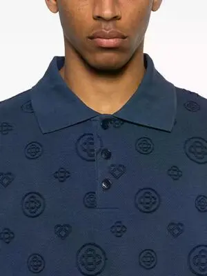 Casablanca Monogram Polo Shirt