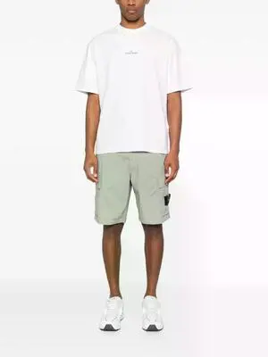 Stone Island Compass Patch Shorts