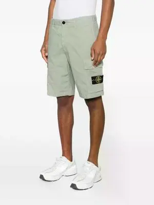 Stone Island Compass Patch Shorts