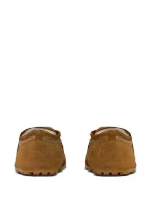 Balmain Racer Suede And Nylon Trainers
