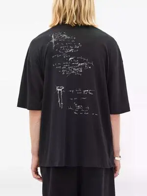 ANN DEMEULEMEESTER Dieter Slogan-print T-shirt