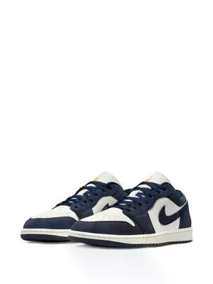 JORDAN 1 Suede Low Sneakers - Blue