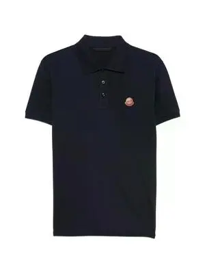 Moncler Logo-patch Polo Shirt