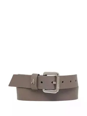 Patrizia Pepe Roller-buckle Leather Belt - Neutrals