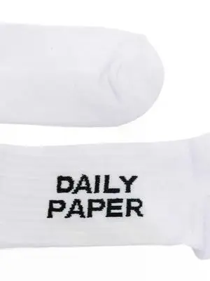 DAILY PAPER Logo-print Socks
