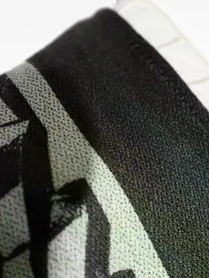 Emporio Armani Patterned Cape