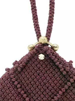 ALEMAIS Macramé Top-handle Tote