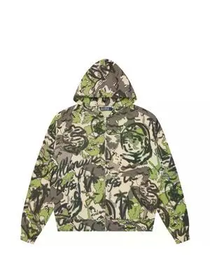 BILLIONAIRE BOYS CLUB Camouflage Zip-up Hoodie - Neutrals