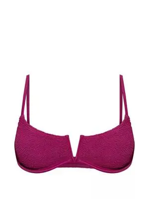 Bond Eye Nora Balconette Bikini Top - Purple