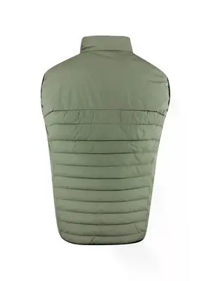 BOSS Quilted Zip-up Vest - Green