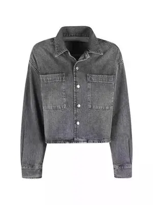 Alexander Wang Cropped Denim Shirt