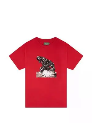 DENIM TEARS X Arthur Jafa Ex-slave Gordon Printed T-shirt - Red