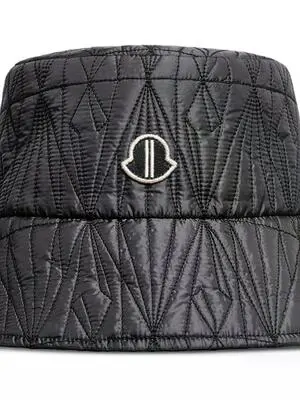 MONCLER + RICK OWENS Logo-patch Bucket Hat