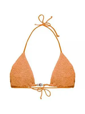 Bond Eye Ingrid Triangle Bikini Top - Orange