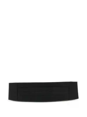 Pal Zileri Pleated Cummerbund - Black