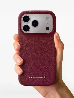 MAISON DE SABRE Leather Iphone 17 Pro Max Case