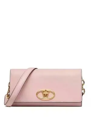 Valentino Garavani Vlogo The Bold Edition Wallet-on-chain - Pink