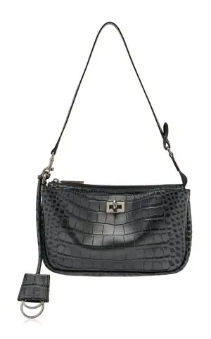 Balenciaga Rodeo Sling Pochette - Silver