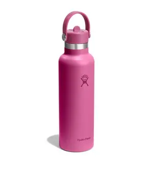 HYDRO FLASK Standard Mouth Bottle With Flex Straw Cap