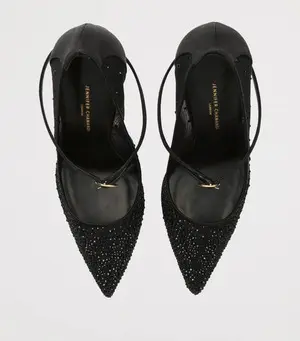 Jennifer Chamandi Embellished Lorenzo 105 Pumps