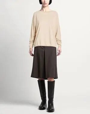 ARAGONA Cotton Sweater - Beige
