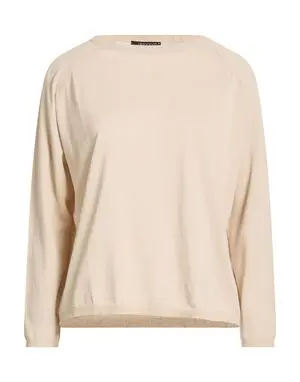 ARAGONA Cotton Sweater - Beige