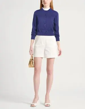 Alpha Studio Cotton Knit Cardigan - Navy