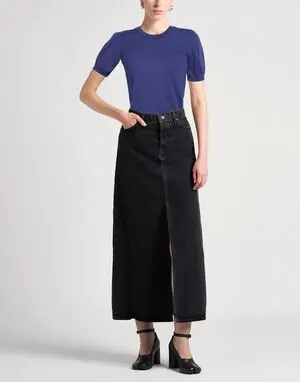 Alpha Studio Cotton Knit Short Sleeve Sweater