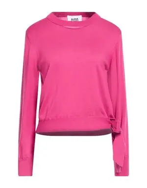 Alpha Studio Cotton Crewneck Sweater