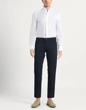 PRIMO EMPORIO Tapered Leg Gabardine Pants - Blue
