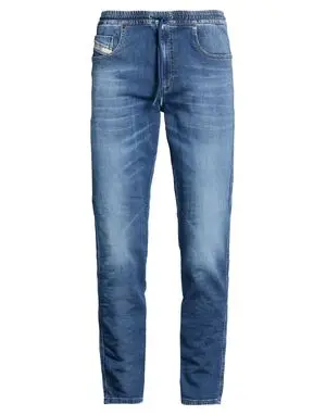 DIESEL® Tapered Jeans With Embroidered Logo