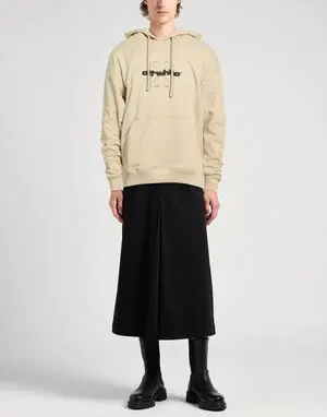 OFF-WHITE™ Cotton French Terry Hoodie With Logo And Kangaroo Pocket