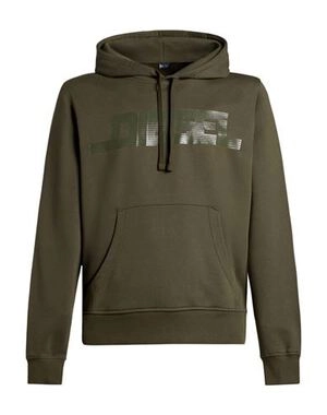 DIESEL® Cotton Sweatshirt - Green