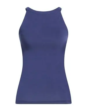 Alpha Studio Top In Cotton And Elastane