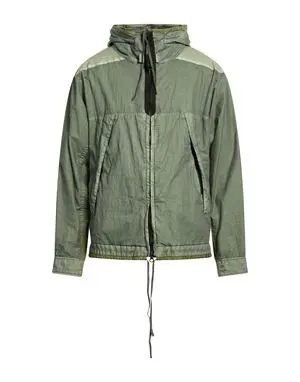 C.P. COMPANY Casual Jacket With Detachable Application - Green