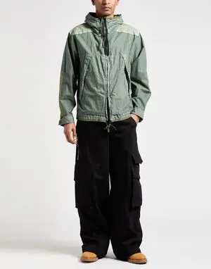 C.P. COMPANY Casual Jacket With Detachable Application - Green