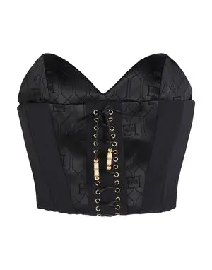 Elisabetta Franchi Corset Top - Black