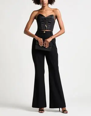 Elisabetta Franchi Corset Top - Black