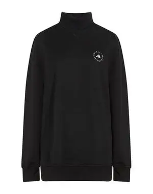 Adidas By Stella McCartney Sweatshirt In Organic Cotton And Elastane - Black