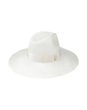 Borsalino Straw Sun Hat - White