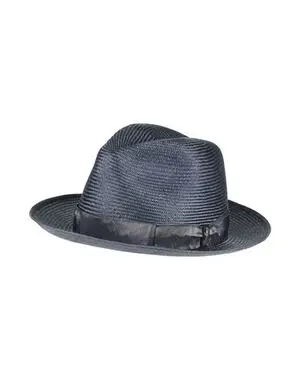Borsalino Straw Fedora Hat - Blue