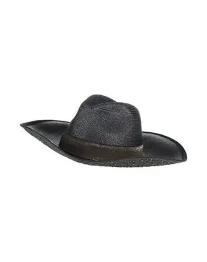 Borsalino Straw Sun Hat - Black