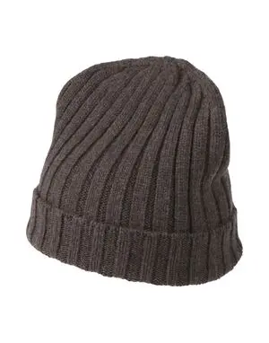 ARAGONA Cashmere Beanie - Brown