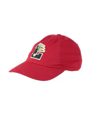 Lacoste Cotton Gabardine Baseball Cap - Red