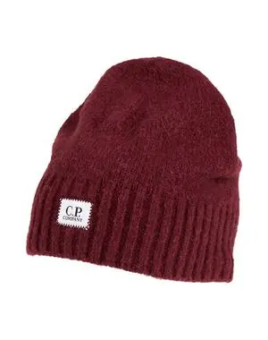 C.P. COMPANY Knitted Beanie - Red