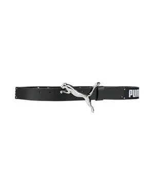 PUMA X A$ap Rocky Pebbled Leather Belt - Black