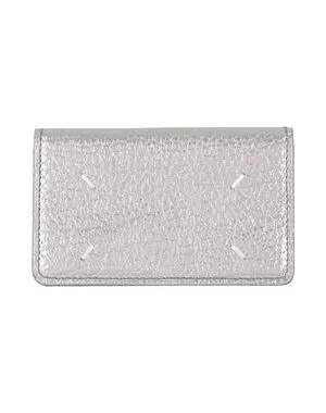 MAISON MARGIELA Cardholder Cow Leather - Silver