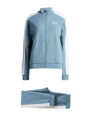 EA7 Jersey Tracksuit With Logo - Blue
