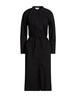 Alpha Studio Cotton-elastane Midi Shirt Dress