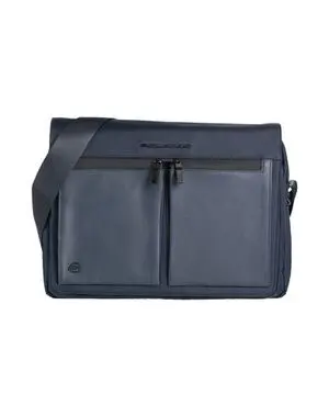PIQUADRO Cross-body Bag With Laptop Compartment - Navy